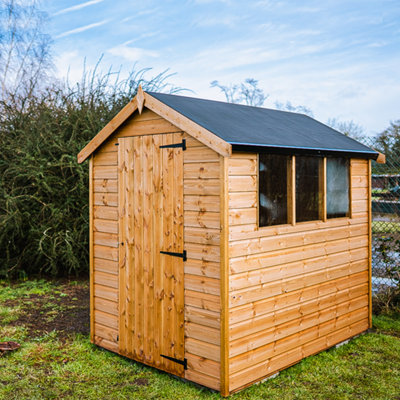 Skyguard Metal Edge Trim for Sheds 25mm x 50mm EPDM Rubber Roofing x5 ...