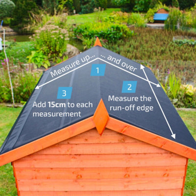 Skyguard Rubber Roofing Membrane 2.1m x 2m