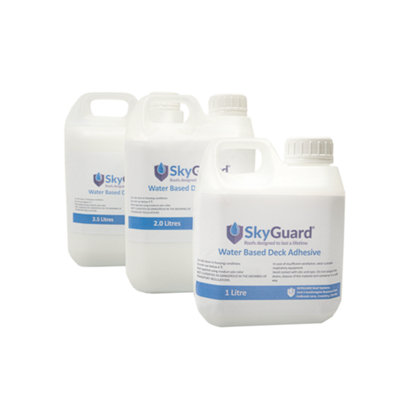 Skyguard Water Based Deck Adhesive for Rubber Roofing (2.5 Litre)