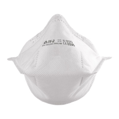 SKYTEC IX-2 FFP2 Disposable Respirator Dust Face Mask (BOX of 20) - Size M