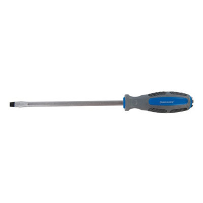 SL8 x 200mm Slotted Hammer Through Screwdriver Strike Plate Chisel ...
