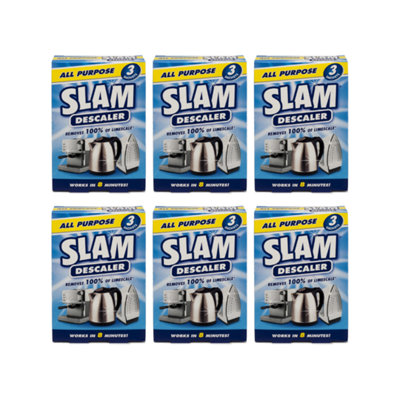 Slam All-Purpose Descaler Limescale Remover for Appliances 3x30ml ...