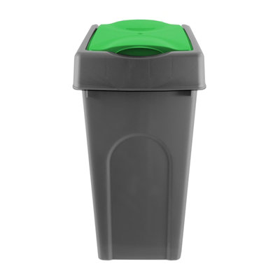 Slanted Swing Bin 50L Kitchen Home Rubbish Plastic Flap Top Lid | DIY ...