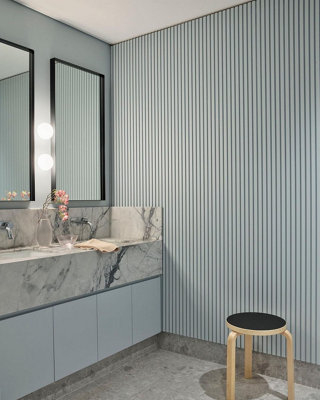 Slat Wall Panel - Paintable & Moisture Resistant - Panels by Sofia ...