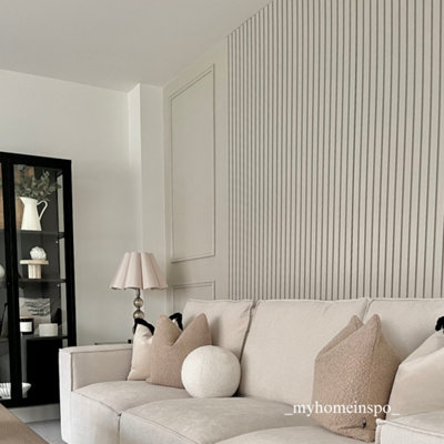 Slat Wall Panel - Paintable & Moisture Resistant - Panels by Sofia ...