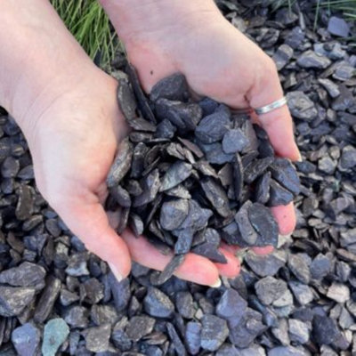 Slate Blue 20mm Decorative Garden Aggregates Borders Paths Driveways ...