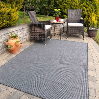Slate Grey Soft Plastic Value Indoor Outdoor Weatherproof Washable Area ...