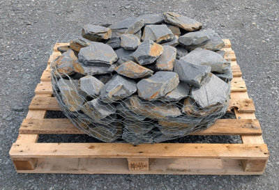 SLATE MINI ROCKERY & POND STONES