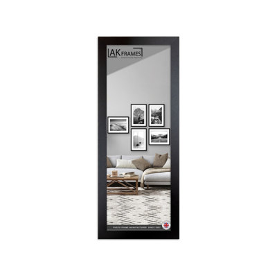 Sleek 20x10" Black Thin Modern Picture Frame - Slim and Design for ...