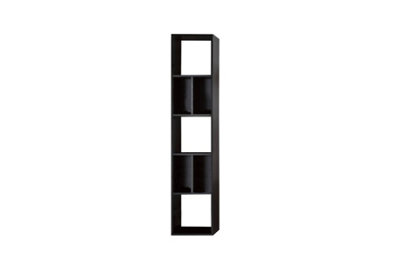 Sleek Artona 71 Vertical Bookcase H1810mm W380mm D260mm - Bold Black ...