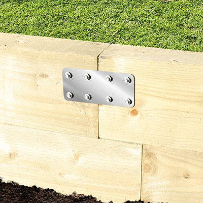 SLEEPERSECURE Stainless Steel Short Internal Sleeper Straight Flat ...