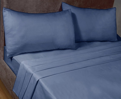 SleepND Percale Polycotton 180 Thread Count Fitted Sheet