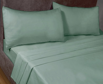 SleepND Percale Polycotton 180 Thread Count Fitted Sheet