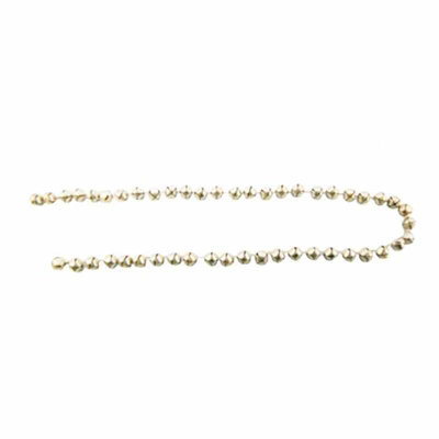 Sleigh Bells Garland - String/Tin - L130 x W130 cm - Champagne Gold