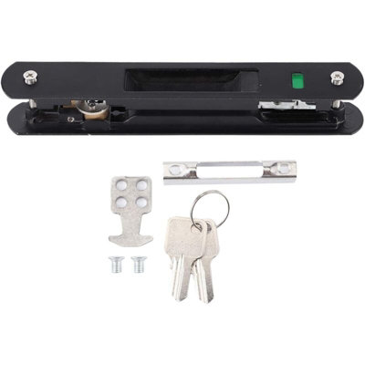 Sliding Door Lock - Modern Single Sided Hook Lock for Sliding Glass ...
