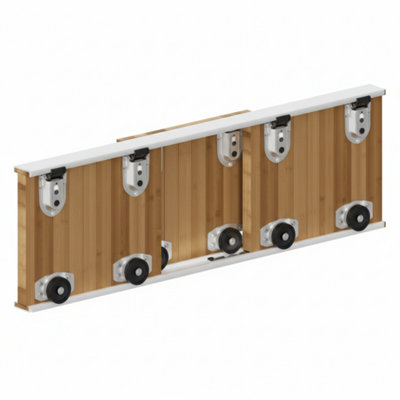 Sliding Wardrobe Door Gear and Bottom Roller Track Kit Rothley System ...