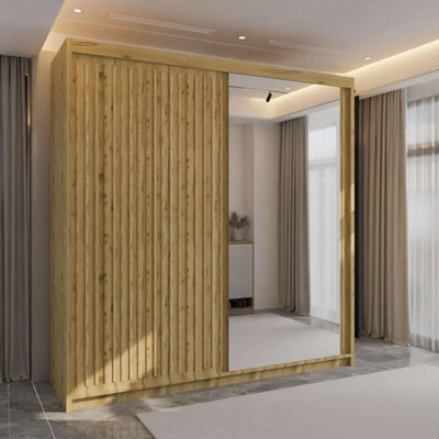 Sliding Wardrobes 4U Ronal 2&3 Sliding Door Wardrobe in 4 Colors White ...