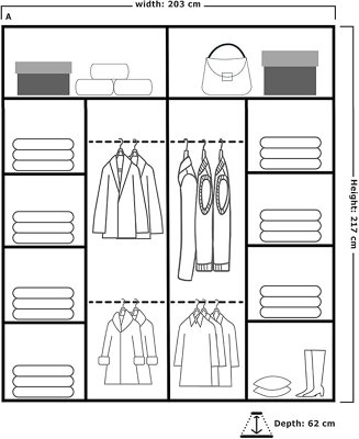 Sliding Wardrobes 4U Venus Sliding Mirrored Wardrobe in 3 Colors and 2 ...