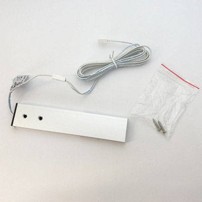 Slim Brushed Aluminium Under Cabinet Kitchen Light & Driver Kit ...