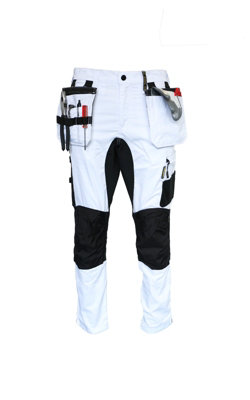 Slim Fit Stretch Painters Trouser With Removable Holster Pockets And ...