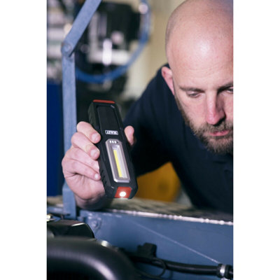 Slim Magnetic Inspection Light - 5W COB & 1W SMD LED - Wireless ...