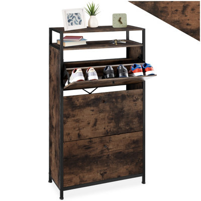 Slim Rack - 2 storage shelves, 3 tilt drawers with 2 racks per ...