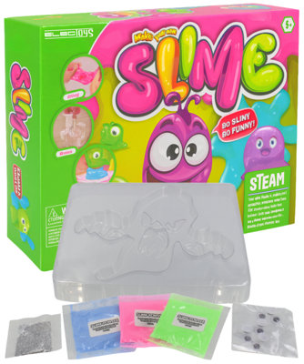 Slime DIY Science Kit with Fluorescent Colours