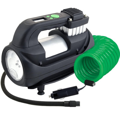 Slime Expert Heavy-Duty Tyre Inflator Powerful Direct Drive Motor Large ...