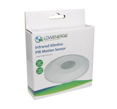 Slimline 360 degree Long Range PIR Motion Switch
