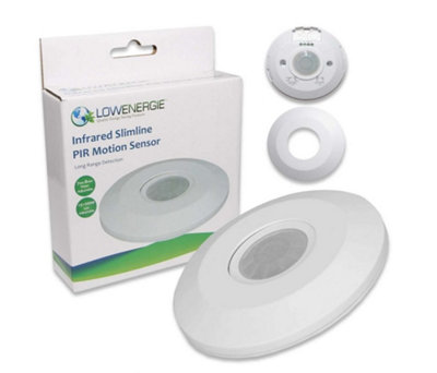 Slimline 360 degree Long Range PIR Motion Switch