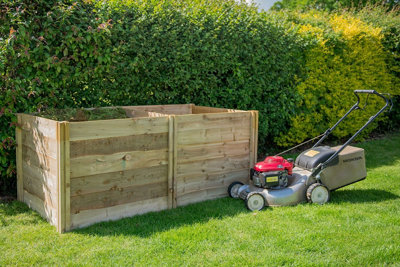 Slot Down Wooden Compost Bin Extension Kit