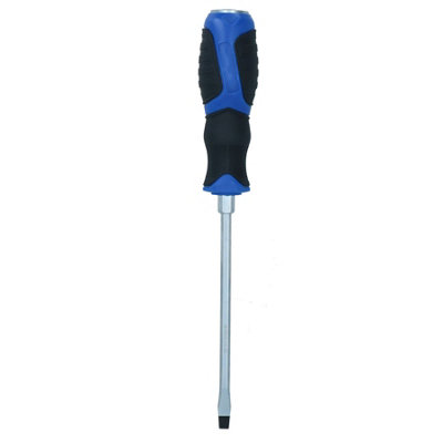 Slotted Flat Headed Screwdriver SL5.5 5.5mm x 125mm Magnetic Tip Rubber ...