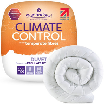 Slumberdown Climate Control King Duvet 13.5 Tog Temperature Regulating ...