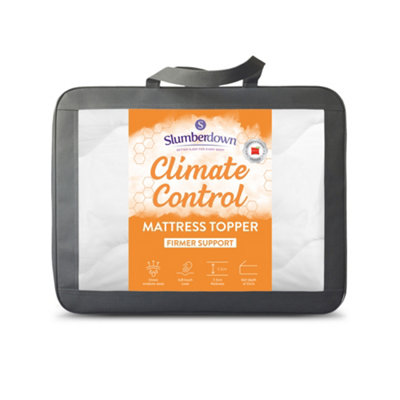 Slumberdown Climate Control Mattress Topper, Firm Support, Double | DIY ...