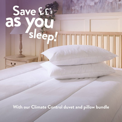 Slumberdown Climate Control Single Duvet 10.5 Tog All Year Round Temperature Regulating Quilt ...