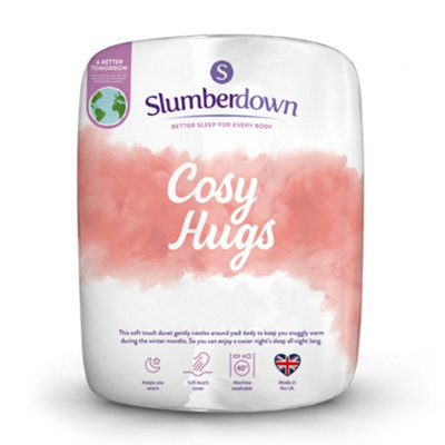 Slumberdown Cosy Hugs 10.5 Tog Single Duvet All Year Round Quilt ...