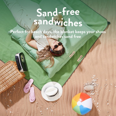 Slumberdown Outdoor Picnic Blanket Waterproof Extra Large Sand Proof ...