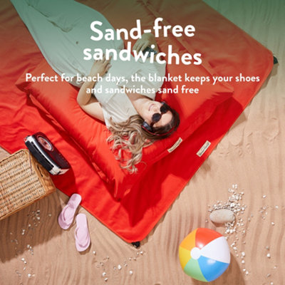 Slumberdown Outdoor Picnic Blanket Waterproof Extra Large Sand Proof ...