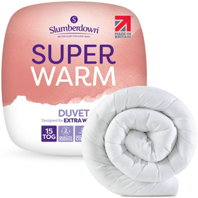 Slumberdown Super Warm Duvet, 13.5 Tog, Double