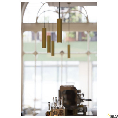SLV Enola-B LED Pendant Lamp in Brass