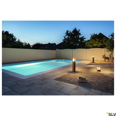 SLV Rusty Cone 70 Direct Radiating Post Luminaire in Rusted Steel | DIY ...