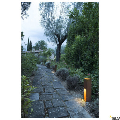 SLV Rusty Slot 50 Outdoor LED Stand