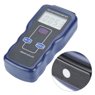 SM206 Digital Solar Power Meter for Measuring Sunlight Radiation