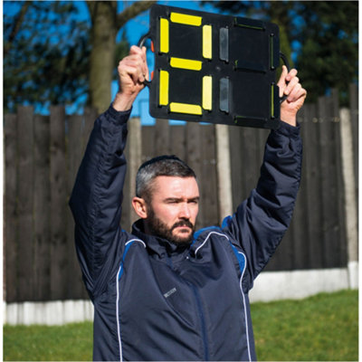 Small Analogue Substitues Number Board - Football Sideline Player ...