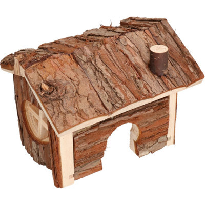 Small Animal Hamster Boredom Breaker Forest Cabin Bed16x13 x12cm | DIY ...