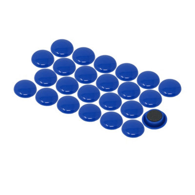 Small Blue Planning Office Magnets for Fridge, Whiteboard, Noticeboard ...