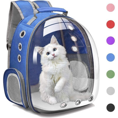 Small Dog Backpack Carrier for Small Medium Dogs Cats Space Capsule Pet ...