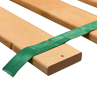 Small Double 4ft - Hardwood Alder Bed Slats Set - 11 Slat Set