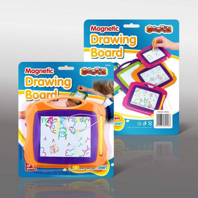 Small Erasable Magnetic Drawing Board - Doodle Sketch Writing Board ...