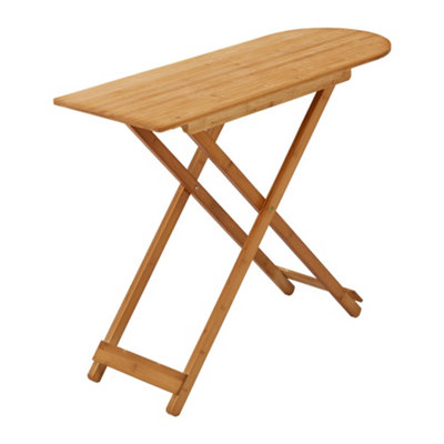 Small Foldable Wooden End Table Portable